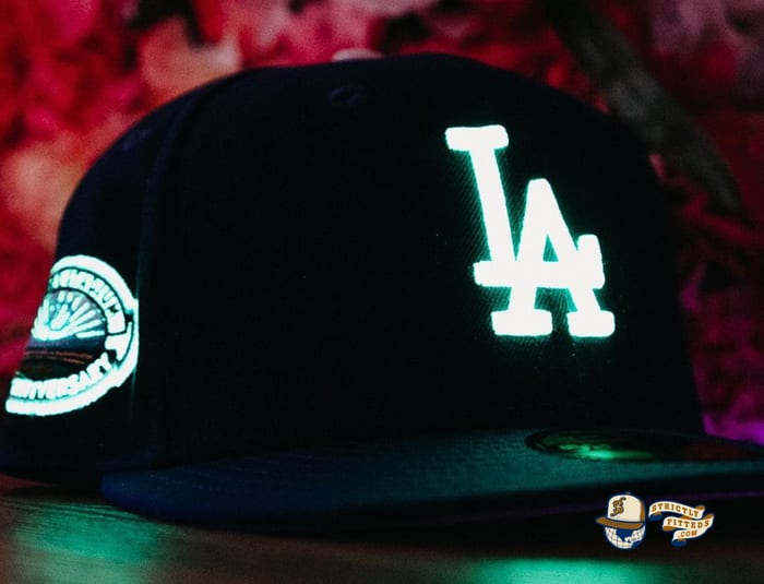 Hat Club Exclusive MLB Side Patch Glow In The Dark 59Fifty Fitted Hat ...