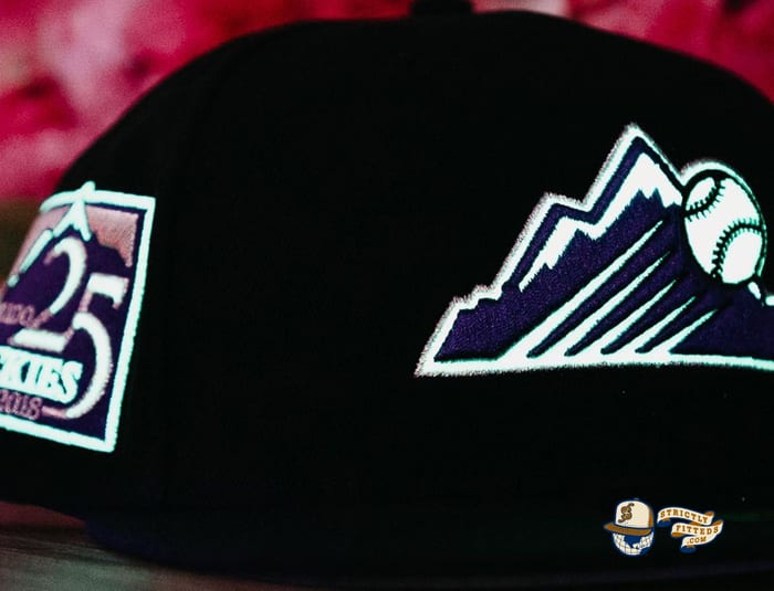 Hat Club Exclusive MLB Side Patch Glow In The Dark 59Fifty Fitted Hat ...