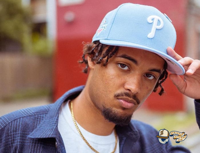 Fam Cap Store Exclusive Mlb Sky Blue 59fifty Fitted Cap Collection By