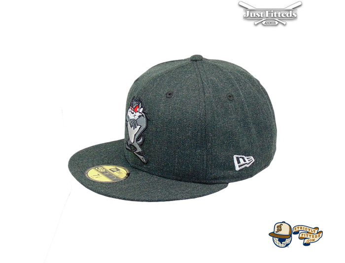 Looney Tunes Taz Black Heather 59Fifty Fitted Hat by Looney Tunes x New ...