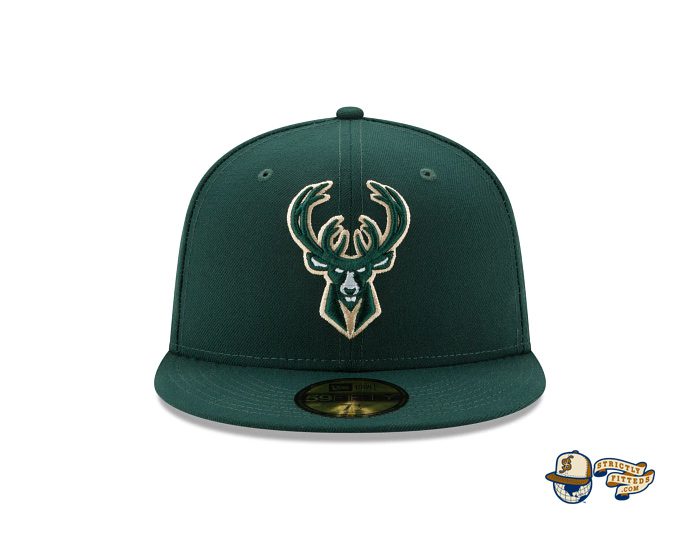 Milwaukee Bucks NBA Authentics Champions Edition 59Fifty Fitted Cap by ...