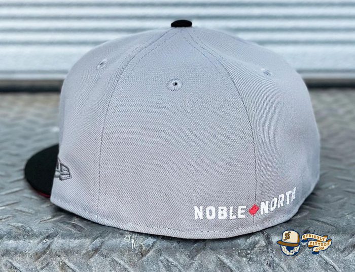 North Star Grey Black Infrared 59Fifty Fitted Hat by Noble North x New ...