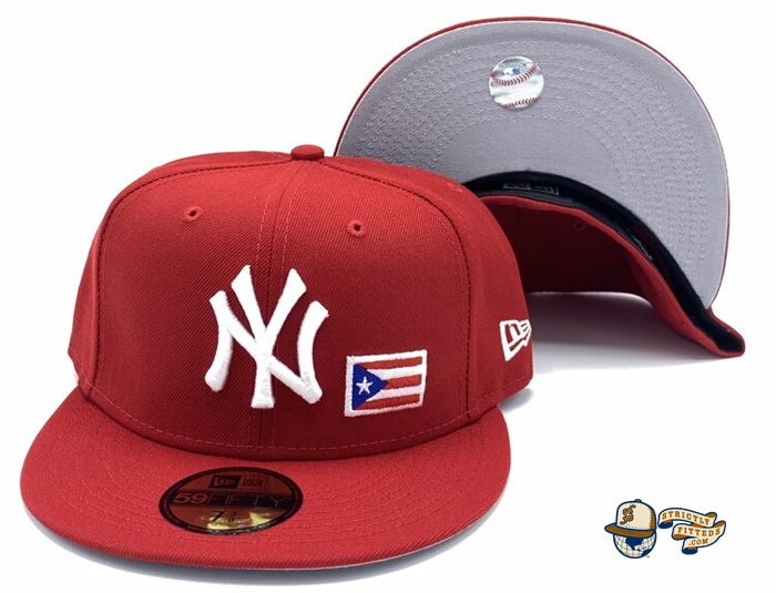 New York Yankees Puerto Rico 59Fifty Fitted Hat by MLB x New Era ...
