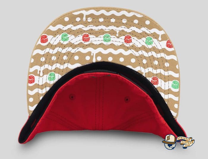 Gingerbread Runner Fitted Hat by Baseballism | Strictly Fitteds