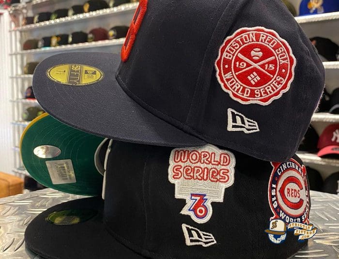 MLB World Series Patch 59Fifty Fitted Hat Collection by MLB x New Era ...