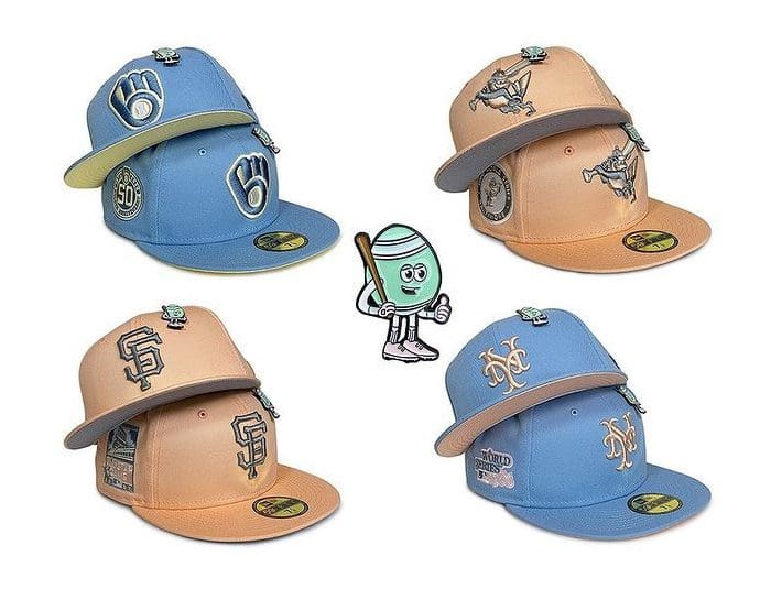 MLB Easter Pack 2022 59Fifty Fitted Hat Collection by MLB x New Era ...