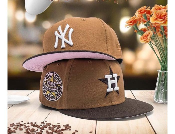 MLB Rosewood Collection 59Fifty Fitted Hat Collection by MLB x New Era ...