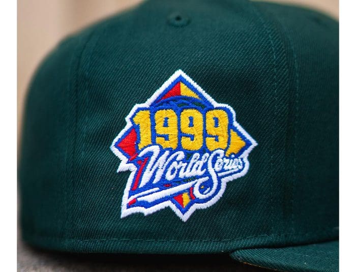 New York Yankees 1999 World Series Forest Green 59Fifty Fitted Hat by ...