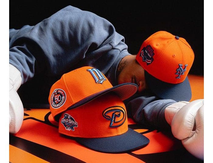 MLB Orange Crush 59Fifty Fitted Hat Collection by MLB x New Era ...