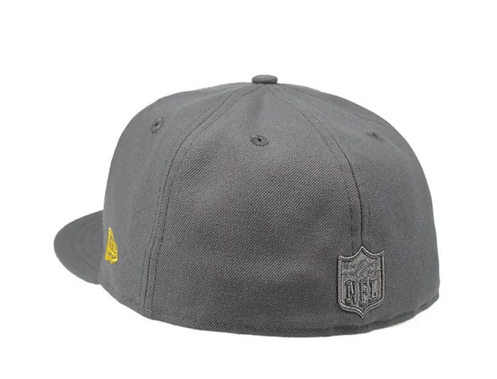 Los Angeles Rams Storm Grey Edition 59Fifty Fitted Hat by NFL x New Era ...