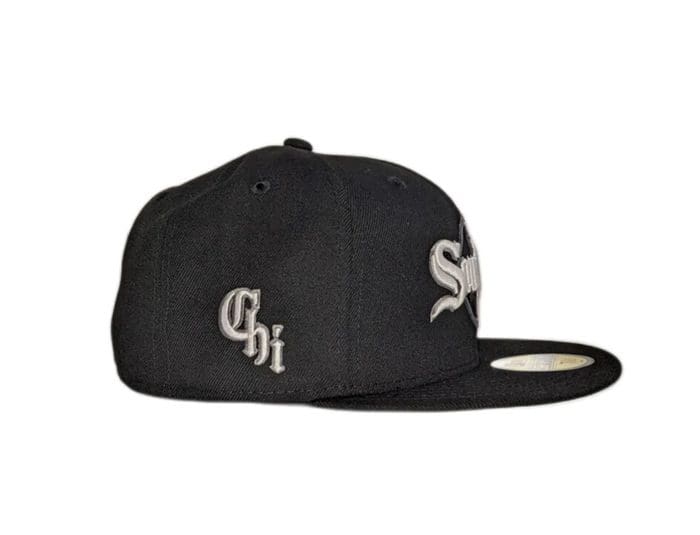 Chicago White Sox City Southside Diamond Black 59Fifty Fitted Hat by ...