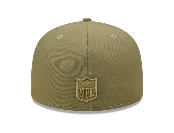 Green Bay Packers Color Pack Olive 59Fifty Fitted Hat by NFL x New Era ...