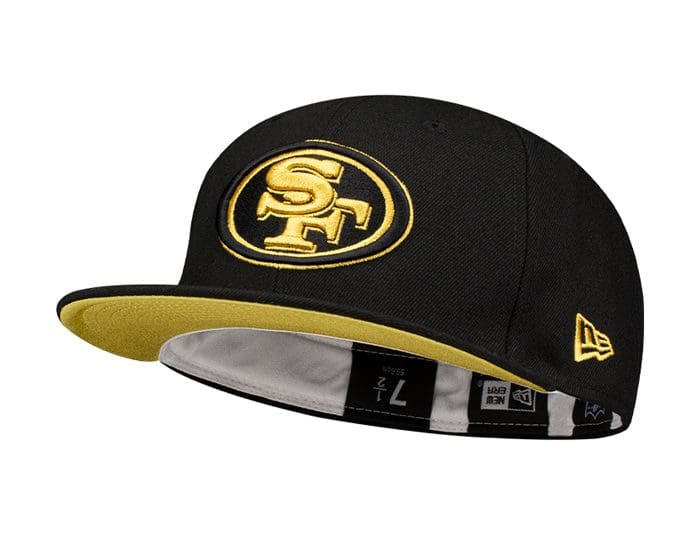 NFL Metallic 59Fifty Fitted Hat Collection by NFL x New Era | Strictly ...