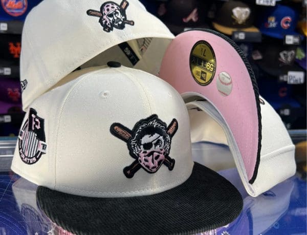 Pittsburgh Pirates Chrome Black Corduroy 59fifty Fitted Hat by MLB x ...