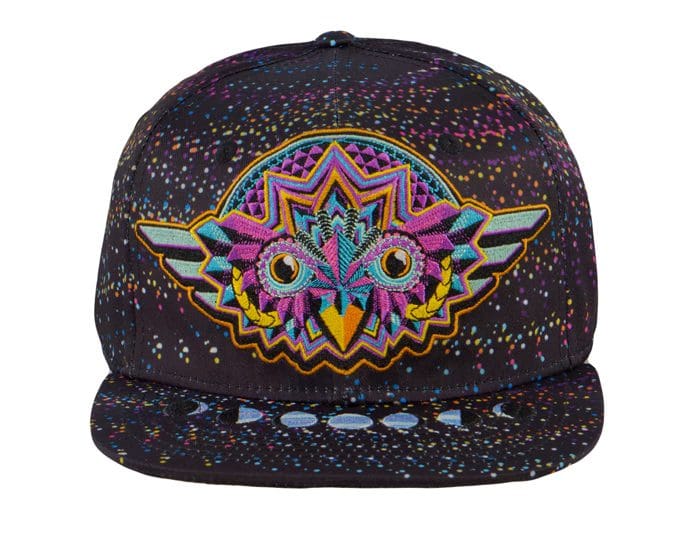 Night Owl Rainbow Vortex Fitted Hat by Grassroots | Strictly Fitteds