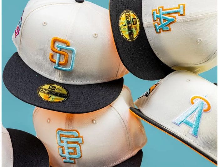 Shoe Palace Reverse Dreams 59Fifty Fitted Hat Collection by MLB x New ...