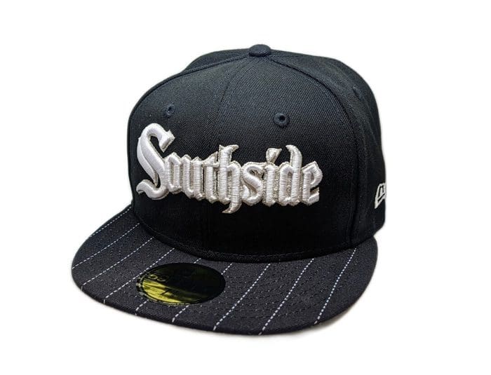 Chicago White Sox Southside City Connect Stripes Black 59Fifty Fitted ...