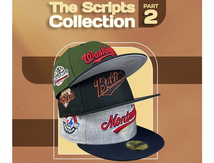 Fan Treasures The Scripts Part 2 59Fifty Fitted Hat Collection by MLB x ...