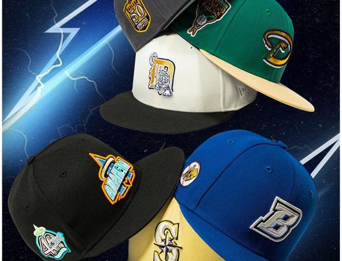 Hat Club Lightning Pack 2023 59Fifty Fitted Hat Collection by MLB x New ...