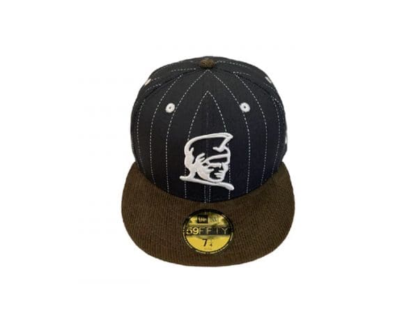 Kamehameha Black Pinstripe Walnut Corduroy 59Fifty Fitted Hat by Fitted ...