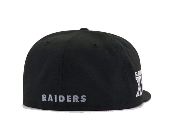 Las Vegas Raiders City Originals Super Bowl 15 Black 59Fifty Fitted Hat ...