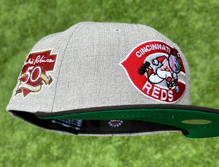 Cincinnati Reds 1988 ROTY Jackie Robinson Award Heather Grey 59Fifty ...