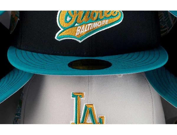 MLB Just Caps Cadet Blue 59Fifty Fitted Hat Collection by MLB x New Era ...