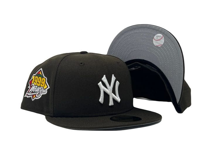 New York Yankees 1999 World Series Brown 59Fifty Fitted Hat by MLB x ...
