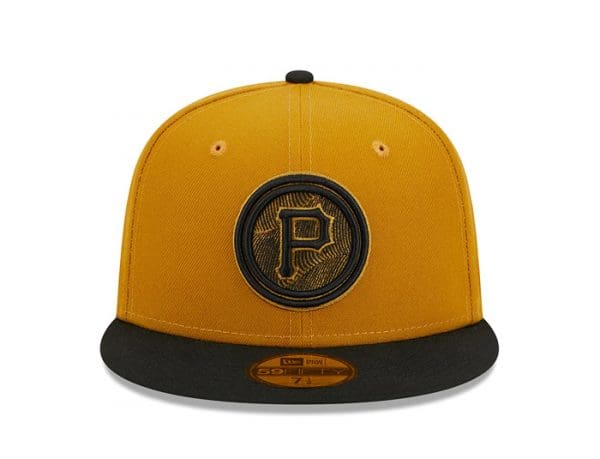 Pittsburgh Pirates Retro City Black Yellow 59Fifty Fitted Hat by MLB x ...