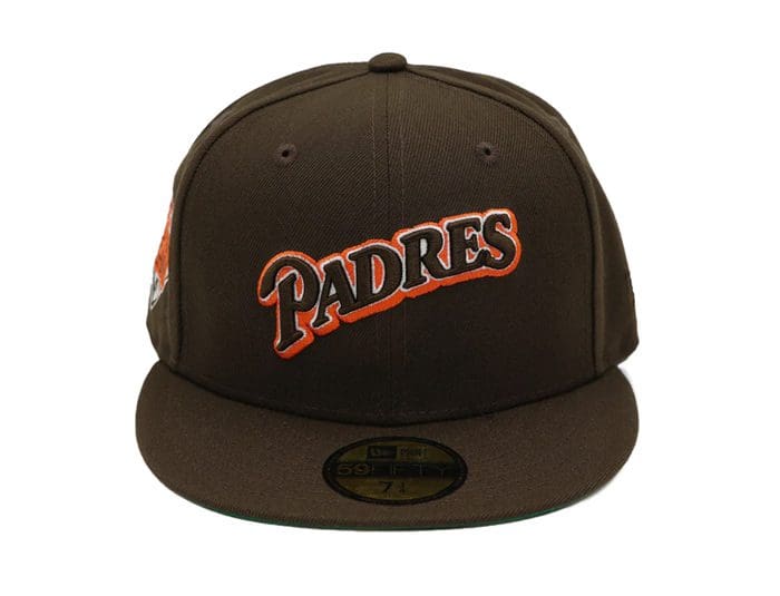 San Diego Padres Script Brown 59Fifty Fitted Hat by MLB x New Era ...
