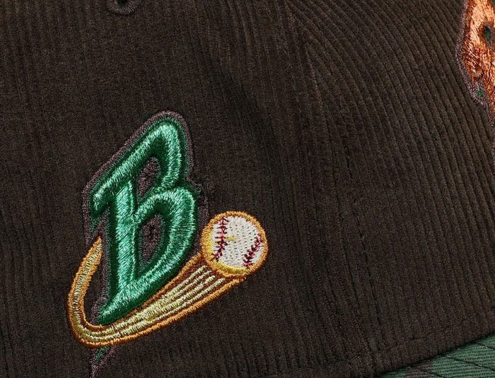 Buffalo Bisons Sliding Bison Mahogany Corduroy Woodland Camo 59Fifty ...