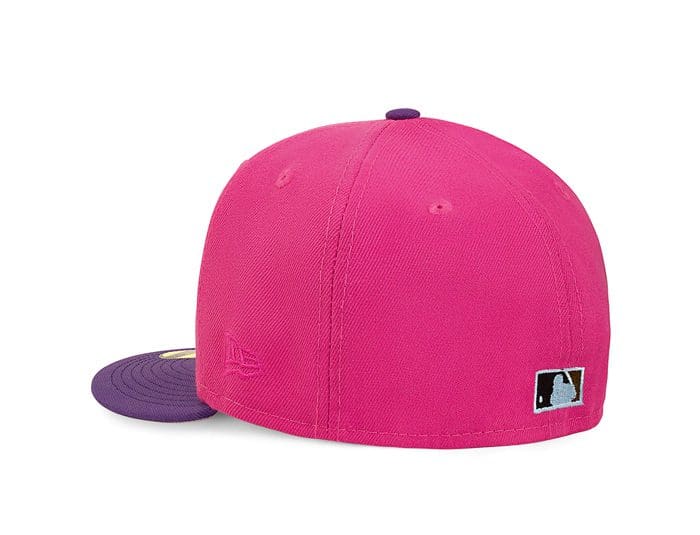 Chicago Cubs Hot Pink Purple 59Fifty Fitted Hat by MLB x New Era ...