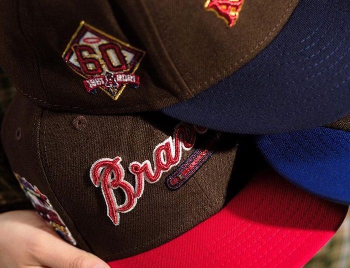 Hat Club MLB Walnut Scripts 59Fifty Fitted Hat Collection by MLB x New Era | Strictly Fitteds