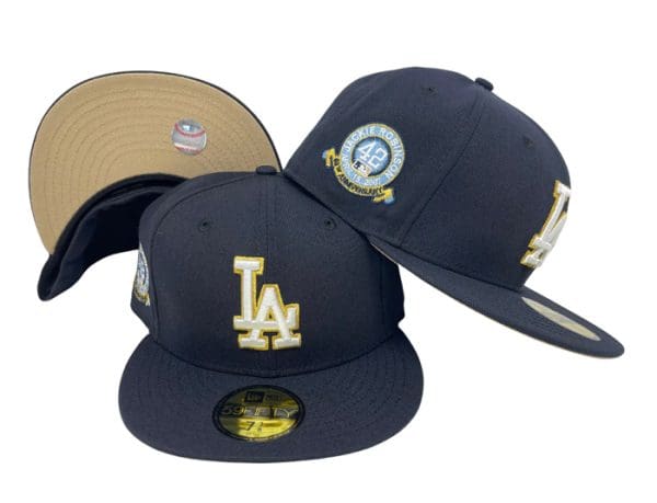 Los Angeles Dodgers Jackie Robinson 50th Anniversary Navy 59Fifty ...