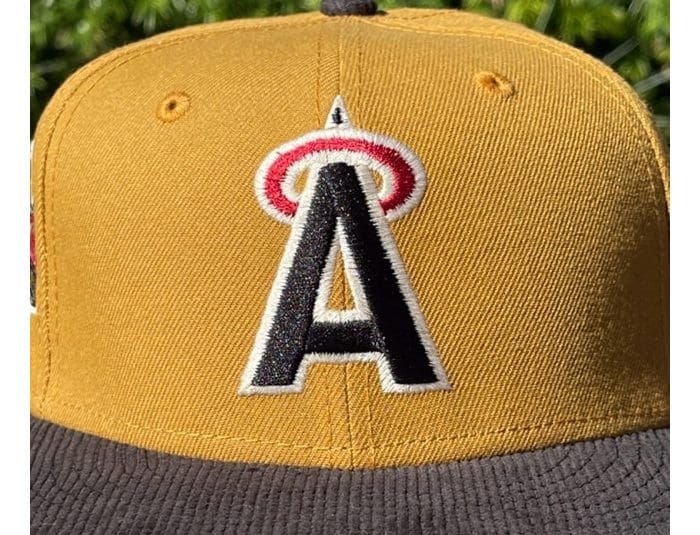 Los Angeles Angels 1989 All-Star Game Gray Tan Corduroy 59Fifty Fitted ...