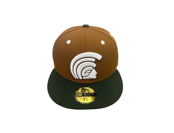 Mua Toasted Peanut Dark Green 59Fifty Fitted Hat by Fitted Hawaii x New ...