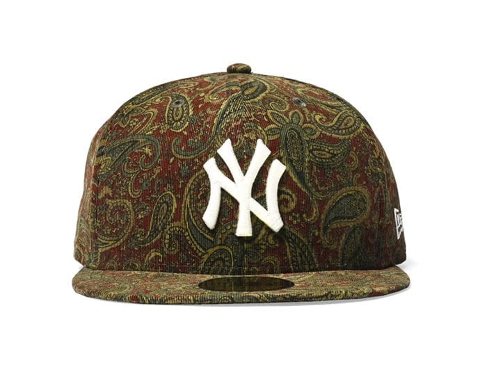 New York Yankees Paisley 59Fifty Fitted Hat by MLB x New Era | Strictly ...