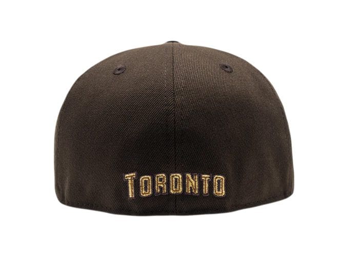 Toronto Blue Jays Gradient Script Brown 59Fifty Fitted Hat by MLB x New ...