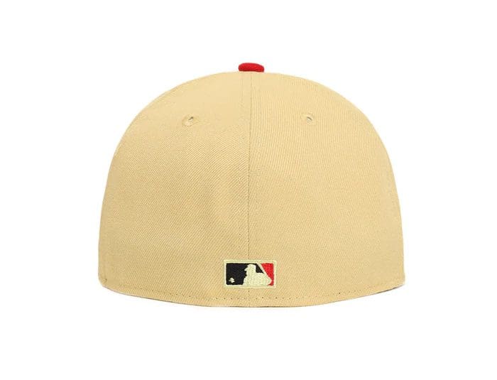 Arizona Diamondbacks 2001 World Series Vegas Gold Scarlet Red 59Fifty ...