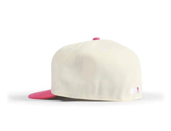 Florida Marlins 10th Anniversary Cream Pink 59Fifty Fitted Hat by MLB x ...