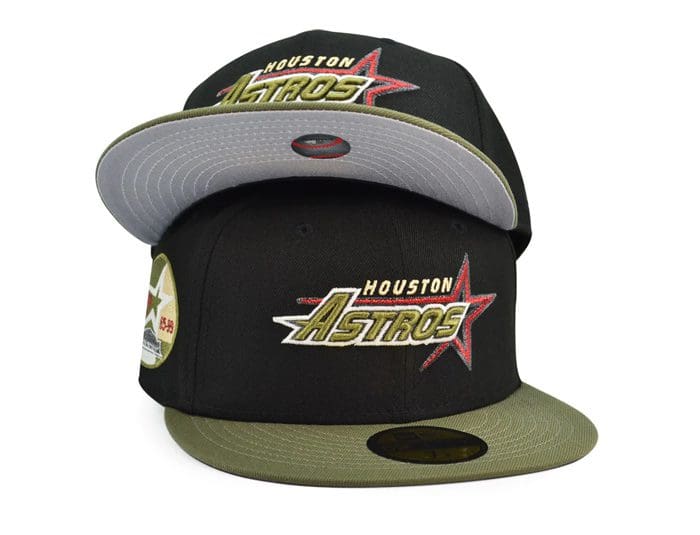 Houston Astros 35th Anniversary Black Rifle 59Fifty Fitted Hat by MLB x ...