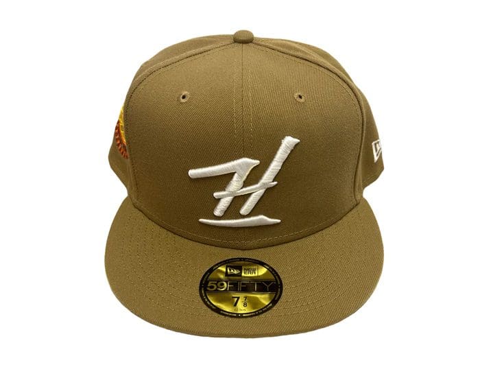 Kalai Global Khaki 59Fifty Fitted Hat by Fitted Hawaii x New Era ...