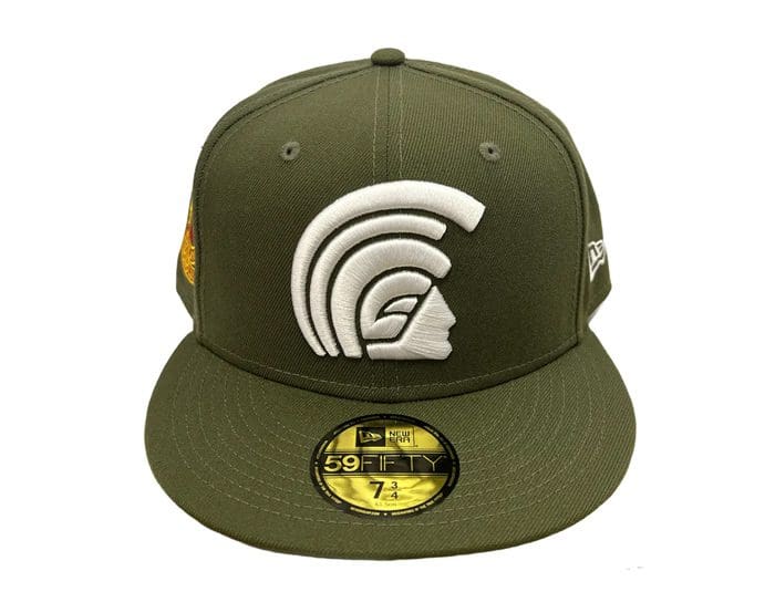 Mua Scholar New Olive 59Fifty Fitted Hat by Fitted Hawaii x New Era ...