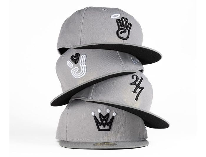 Westside Love Grayscale 59Fifty Fitted Hat Collection by Westside Love ...