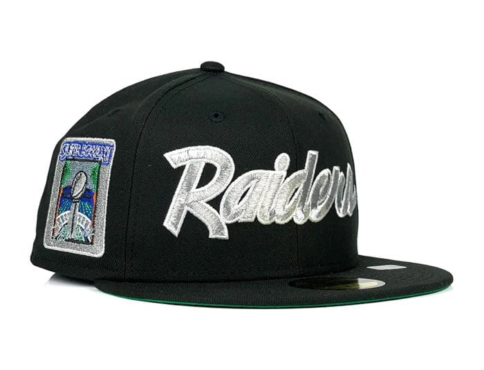 Las Vegas Raiders Rose Bowl Raiders 59Fifty Fitted Hat by NFL x New Era ...