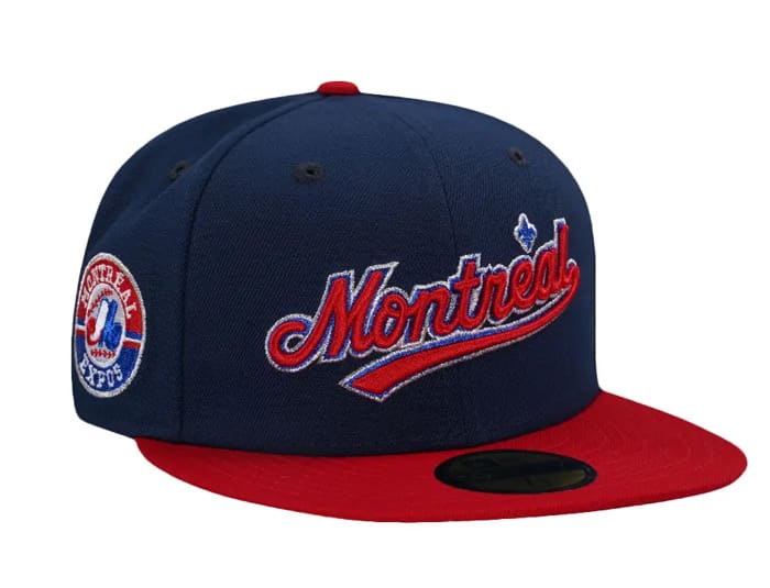 Montreal Expos Two-Tone Legend Edition 59Fifty Fitted Hat by MLB x New ...