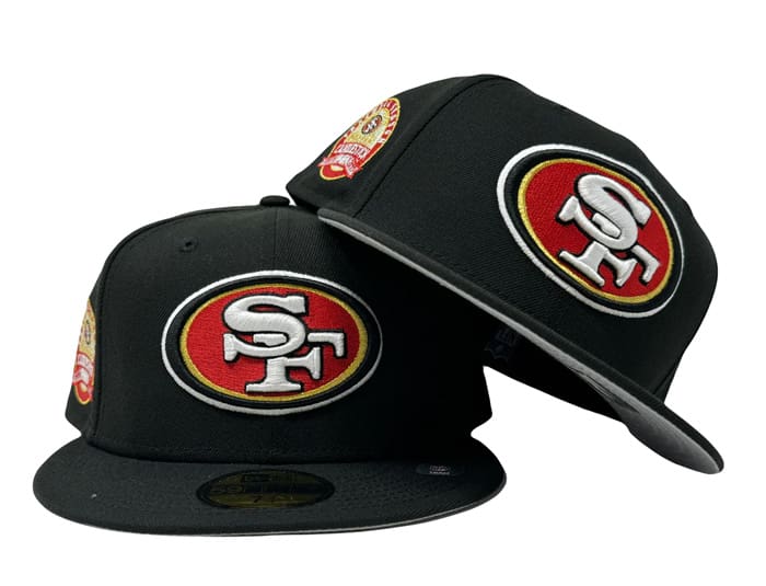 San Francisco 49ers Candlestick Park Farewell Season Black 59fifty ...