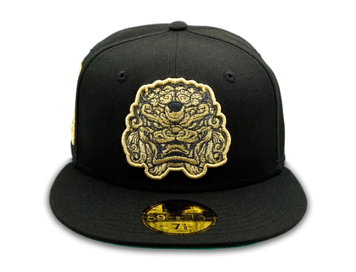 Fu Dog Darkness 59Fifty Fitted Hat by The Capologists x New Era ...