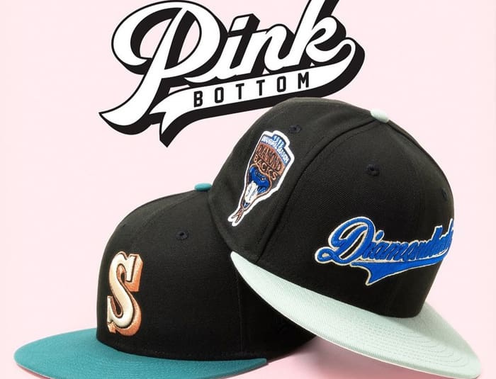 Hat Club Pink Bottom Variety Pack 59Fifty Fitted Hat Collection by MLB ...