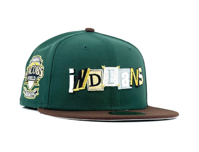 Cleveland Indians Krownz 2 Prociety 59Fifty Fitted Hat by MLB x New Era ...